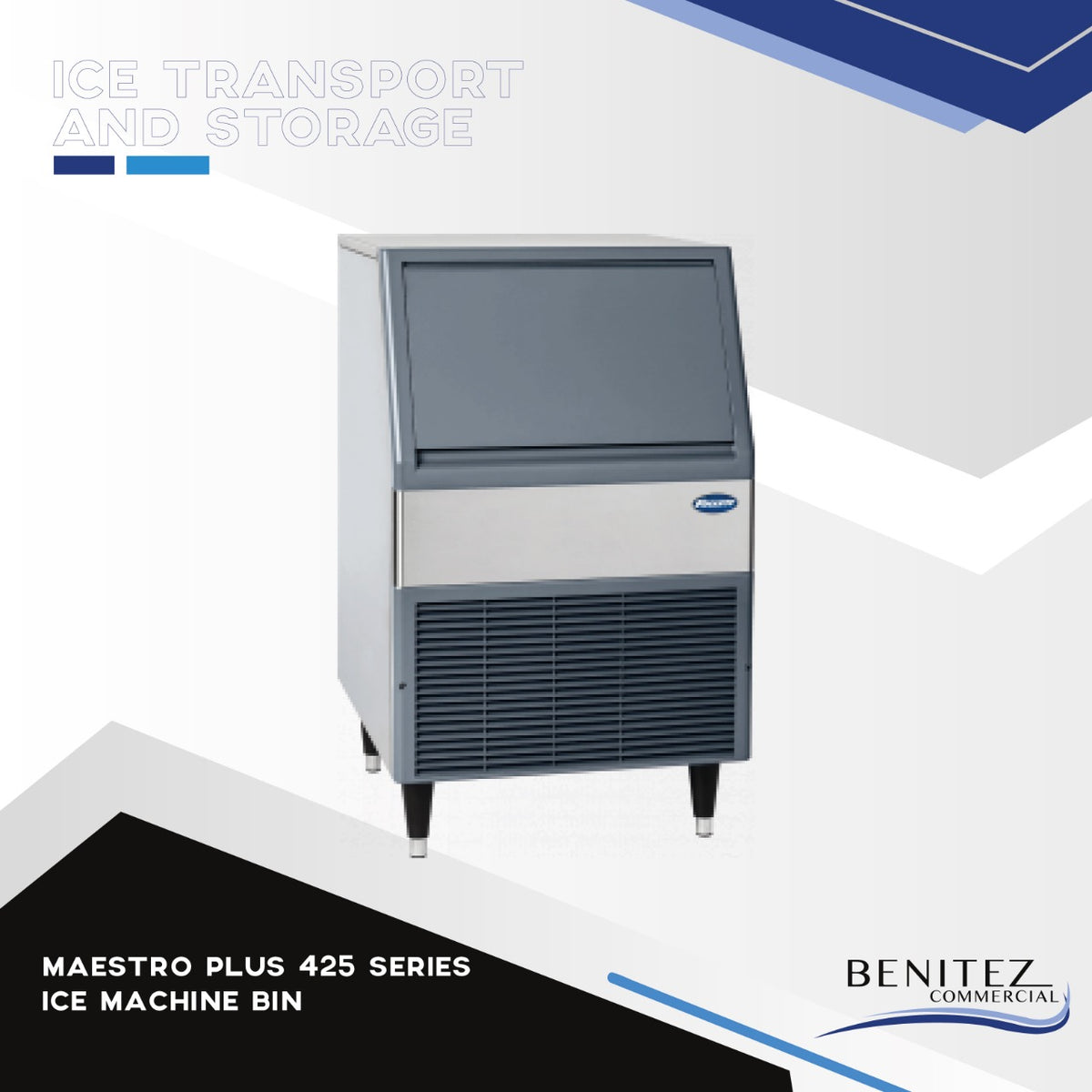 Maestro Plus 425 series ice machine bin – Benitez Commercial