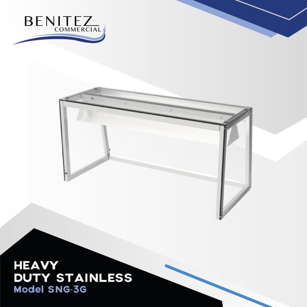 Heavy Duty Stainless Model SNG‐3G – Benitez Commercial